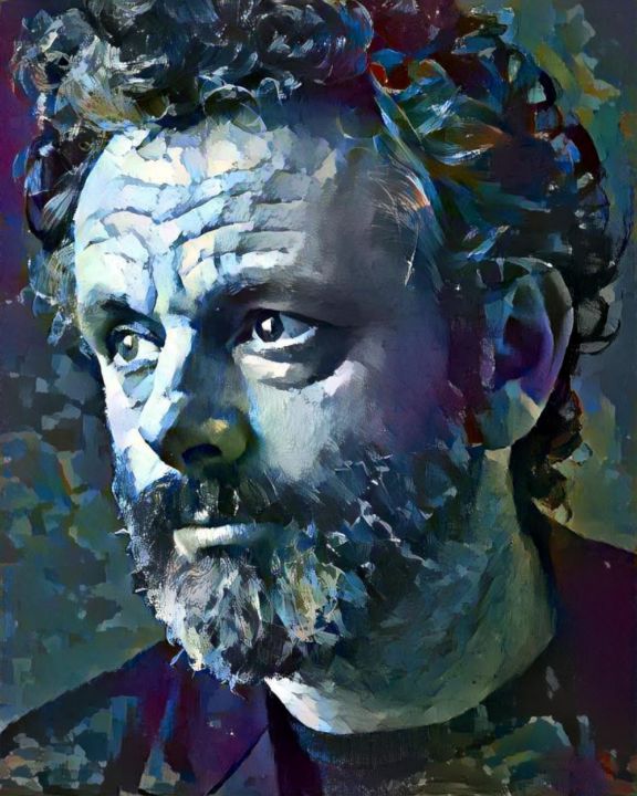 Michael Sheen Portrait - 6LNK - Paintings & Prints, People & Figures ...