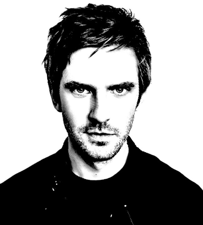 Dan Stevens Black & White Portrait - 6LNK - Paintings & Prints, People ...