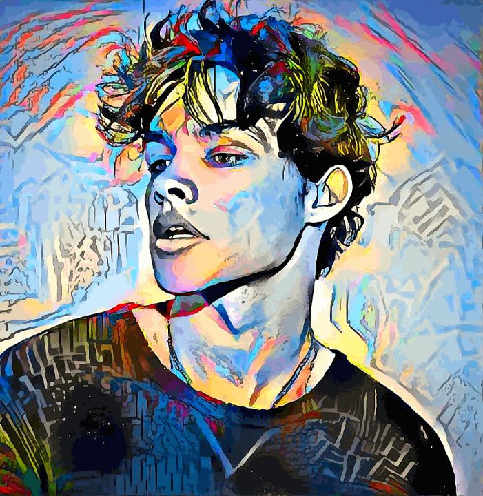 Curran Walters Portrait - 6LNK - Paintings & Prints, People & Figures ...