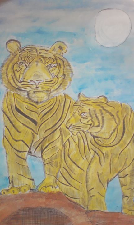 Sujitha - Paintings & Prints, Drawings & Illustration