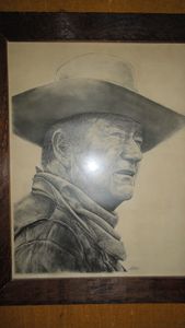 Giuffre John Wayne pen Art - Western Art - Paintings & Prints, People ...