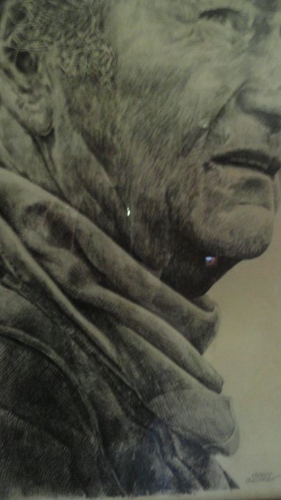 Giuffre John Wayne pen Art - Western Art - Paintings & Prints, People ...