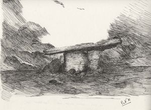 Pen and Ink Irish landscape - Piers' Art - Drawings & Illustration ...