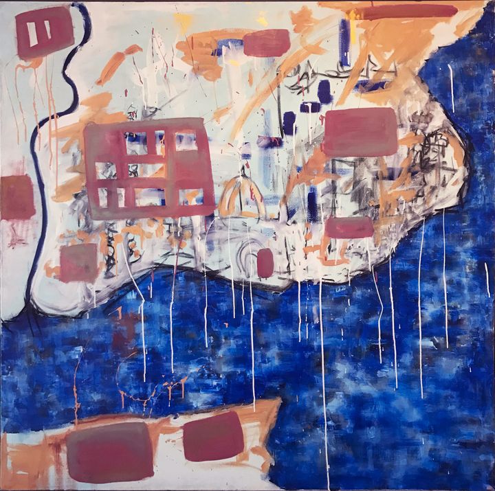 Lisbon - Studio 88 - Paintings & Prints, Abstract, Other Abstract - ArtPal