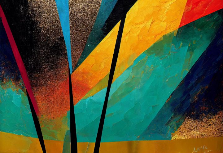 Abstract digital painting Colors - Fachtali - Digital Art & AI ...