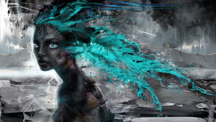 Solace - Paul A Roget - Digital Art, Abstract, Figurative - ArtPal