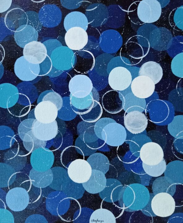 Bubbles of memory - Akshaya Art Works - Paintings & Prints, Abstract ...