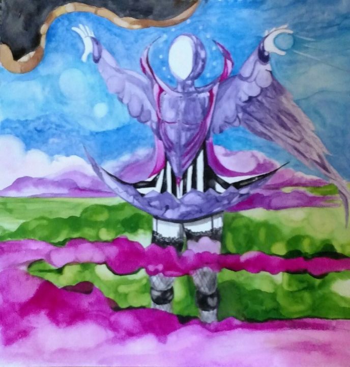 Catch on - Jamie Quint - Paintings & Prints, Fantasy & Mythology ...