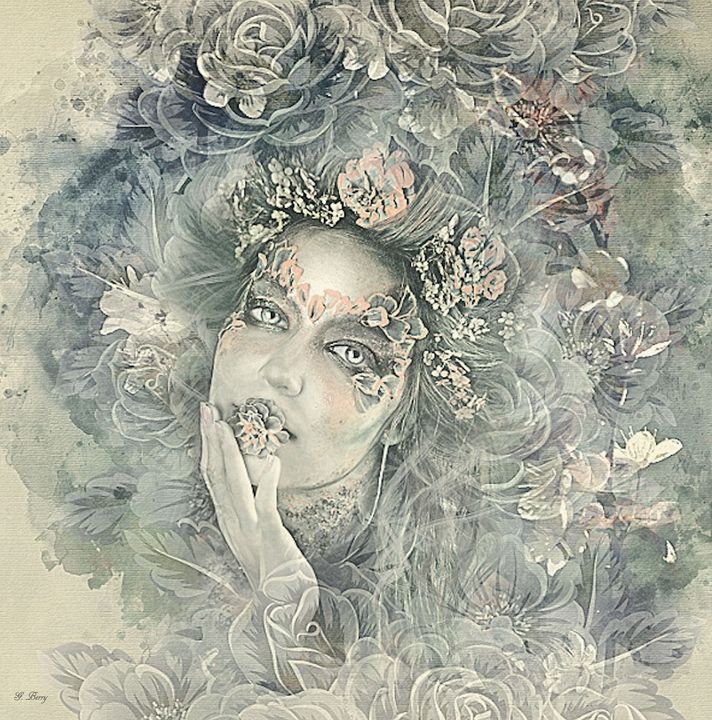 SENSUAL BLOSSOM 064 - Gayle Berry - Digital Art, Fantasy & Mythology ...