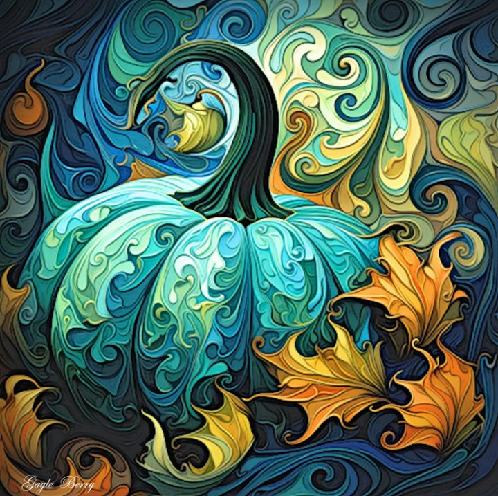 THE GREAT PUMPKIN 002 - Gayle Berry - Digital Art, Still Life, Food ...