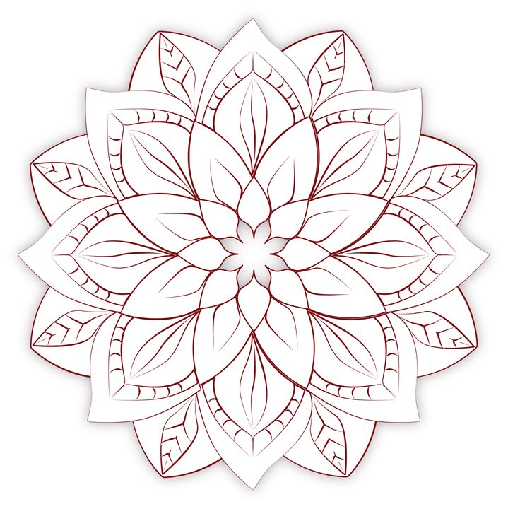 Flower Mandala - First Gate - Digital Art, Religion, Philosophy ...