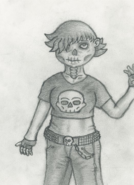 Rather Be Dead - Cryptic Shadows - Drawings & Illustration, People ...