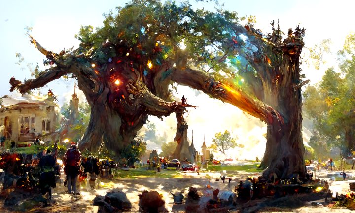 Tree Dream 6 - Joy Chang - Drawings & Illustration, Flowers, Plants ...