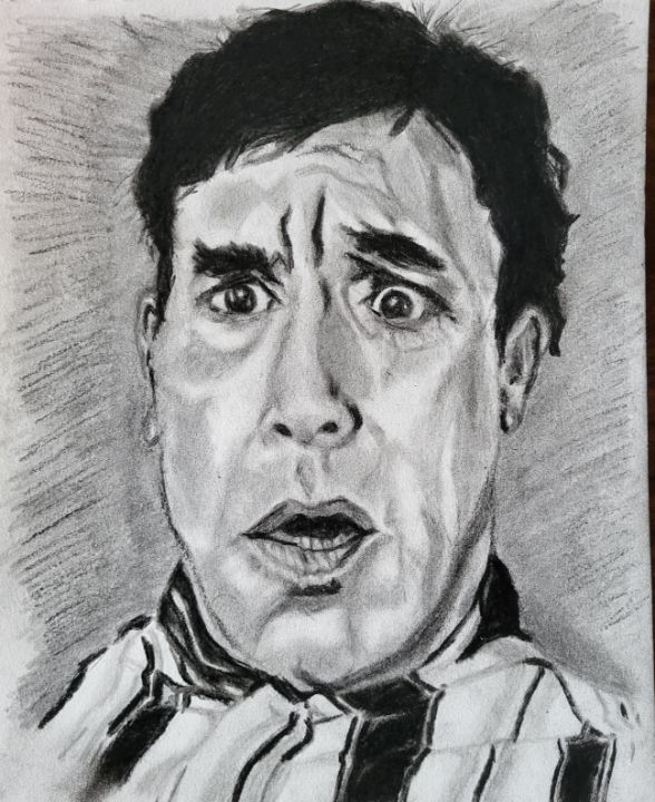 Frankie Howard Portrait - Mark Normoyle - Drawings & Illustration ...