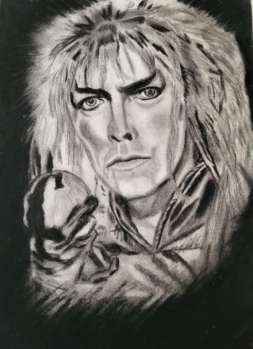 David Bowie Portrait - Mark Normoyle - Drawings & Illustration, People ...