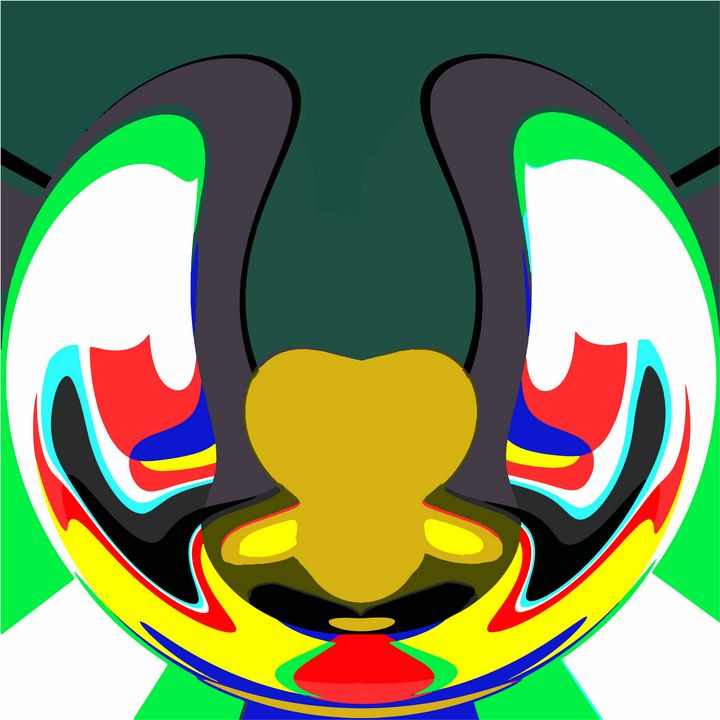 Bow down marble face - Artseeprint - Digital Art & AI, Abstract ...