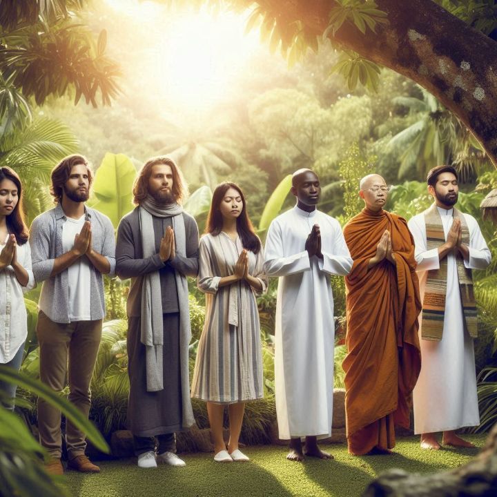 praying in unity - themistoklis1 - Digital Art & AI, People & Figures ...