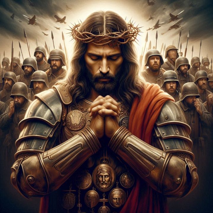 warrior JESUS - themistoklis1 - Digital Art & AI, Religion, Philosophy, & Astrology ...