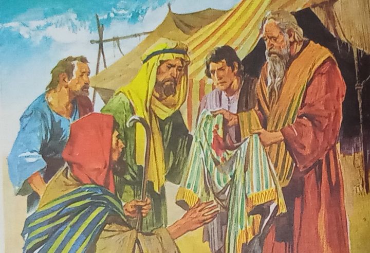 Joseph's robe stained with blood - themistoklis1 - Paintings & Prints ...