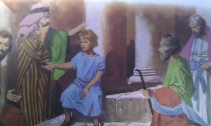 JESUS IN THE TEMPLE AT 12 YEARS OLD - themistoklis1 - Paintings ...