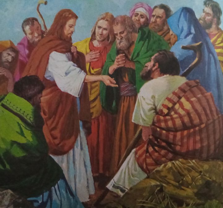Jesus talks we listen - themistoklis1 - Paintings & Prints, Religion ...