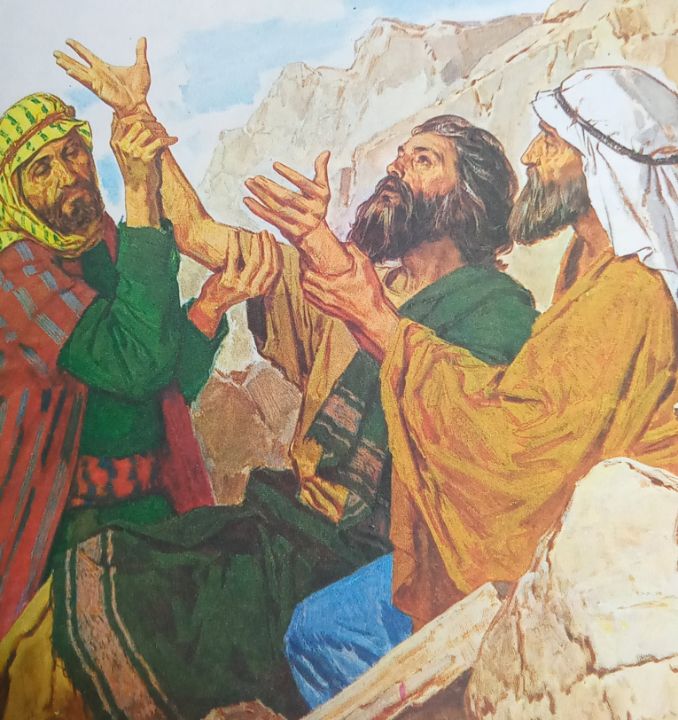 Moses triumphant - themistoklis1 - Paintings & Prints, Religion ...