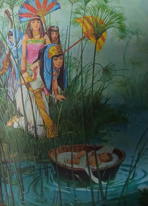 Moses as a baby - themistoklis1 - Paintings & Prints, Religion ...