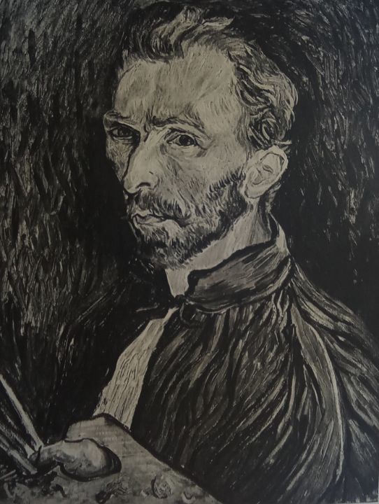 SELF PORTRAIT. SEPTEMBER 1889 - themistoklis1 - Paintings & Prints ...