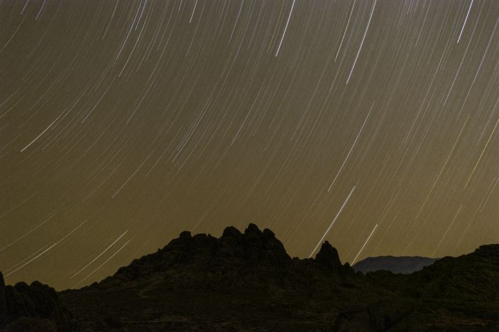 Star Trail in Alabama Hills - Jesse Roberts Photography - Photography ...