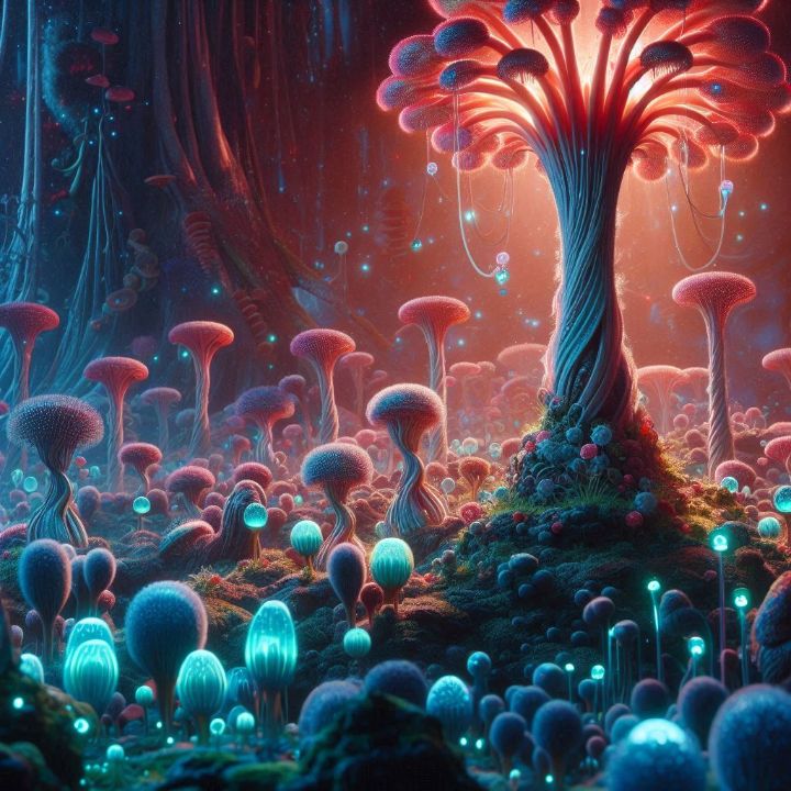 Alien world - Johannes Karnatz - Digital Art & AI, Landscapes & Nature ...