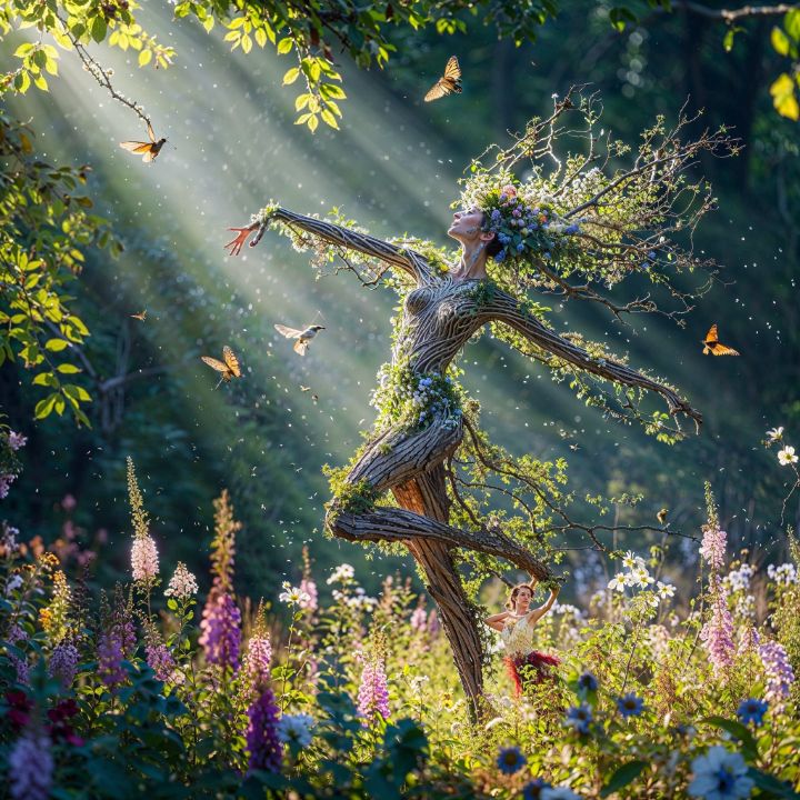 Spring Nymphs Wallpaper For Desktop