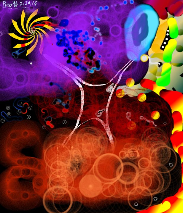 The Glass Bridge - J.R.Picott - Paintings & Prints, Astronomy & Space ...