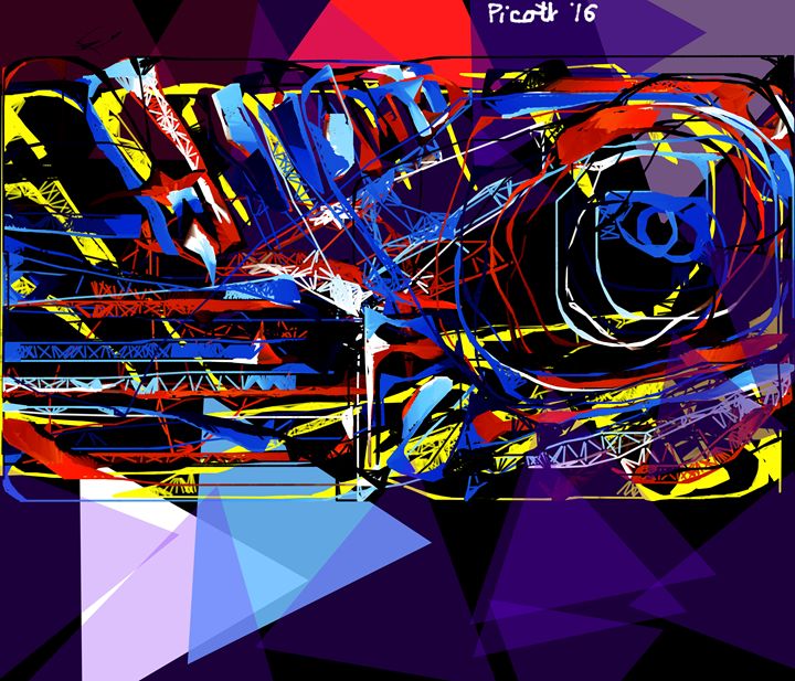 Reflection In The Corner Of An Eye - J.R.Picott - Paintings & Prints ...