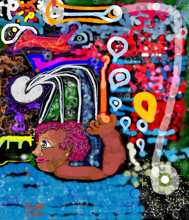 Number 34 - J.R.Picott - Paintings & Prints, Astronomy & Space, Other ...