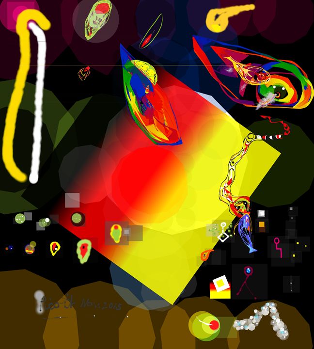 A fireside chat - J.R.Picott - Paintings & Prints, Astronomy & Space ...