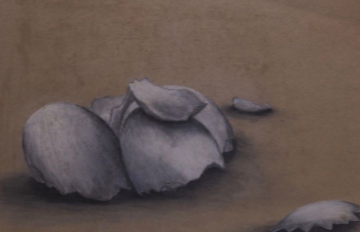 Egg shells - Larry Schultz - Paintings & Prints, Food & Beverage, Other ...