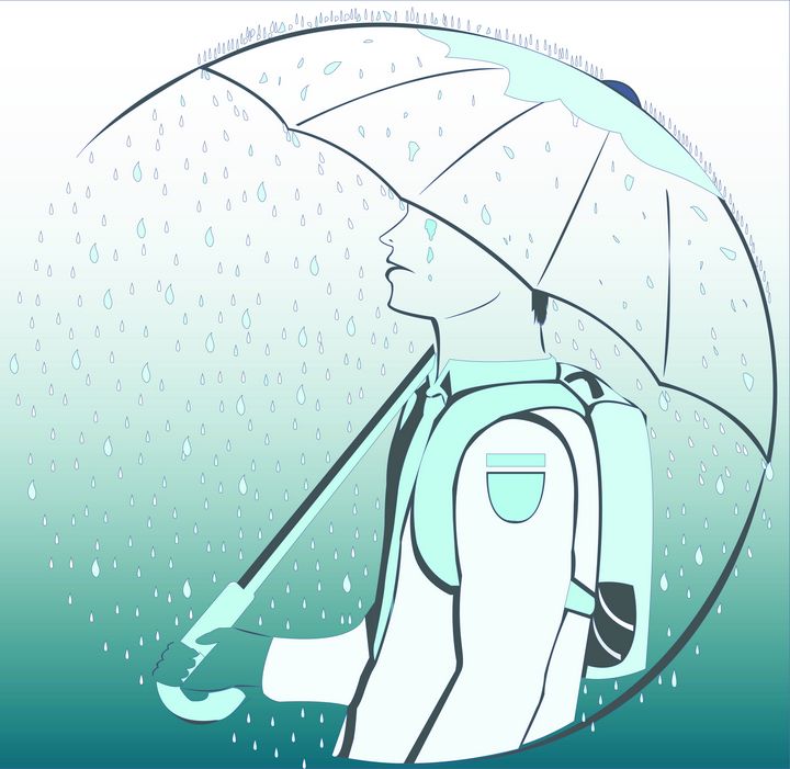 Man with Pain and Rain - Gumiho - Digital Art & AI, Still Life, Other ...