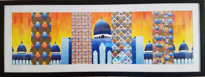 Arabic Essence - Kiranmayee art - Paintings & Prints, Ethnic, Cultural ...