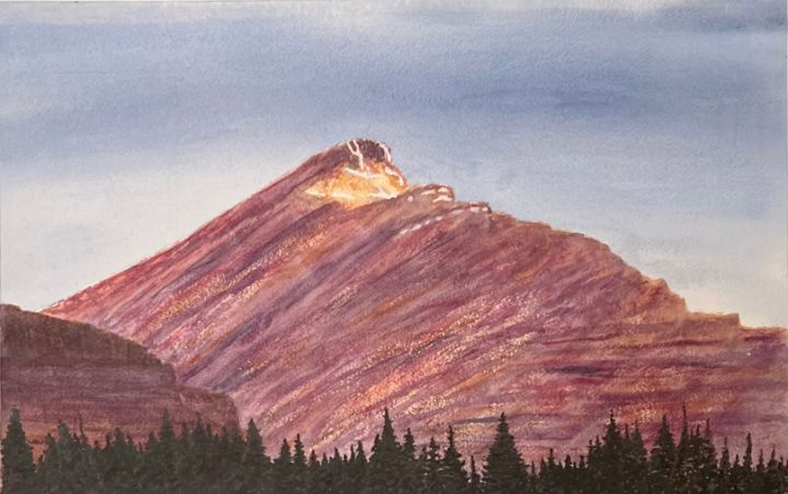 kings Peak, Utah - Steve Prentice - Paintings & Prints, Landscapes ...