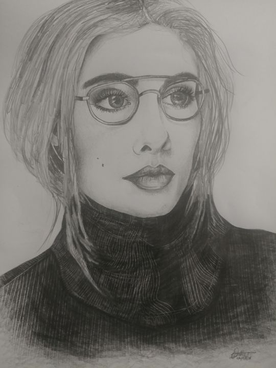 Staring into the Distance - Charmaine Oosthuizen - Drawings ...