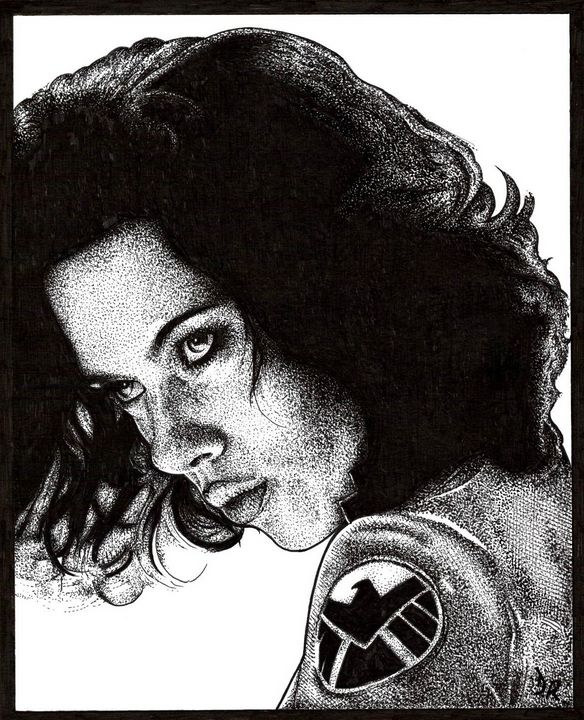 Black Widow - Darren Ross Artist - Drawings & Illustration ...