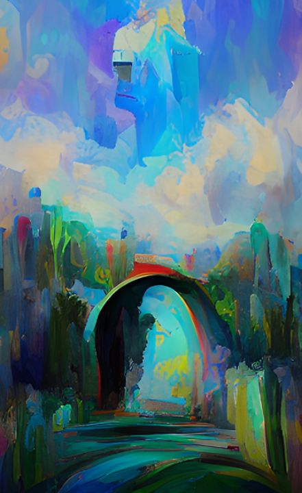Watergate - Marz Rebel - Digital Art & AI, Abstract, Other Abstract ...
