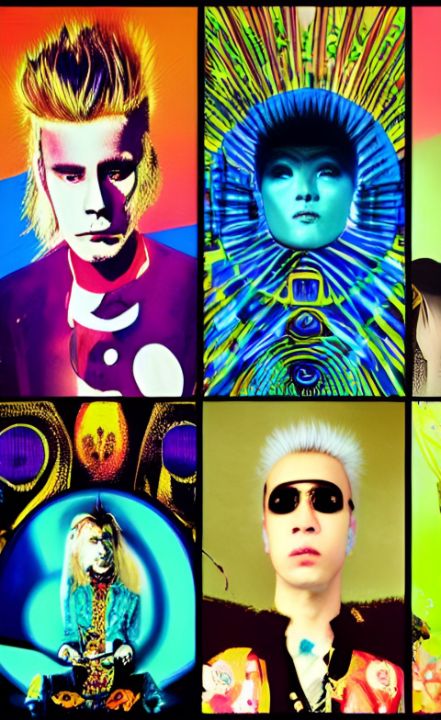 Split Punk - Marz Rebel - Digital Art & AI, Abstract, Other Abstract ...