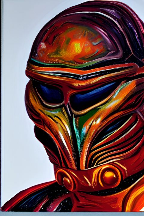 Masked - Marz Rebel - Digital Art & AI, Abstract, Other Abstract - ArtPal