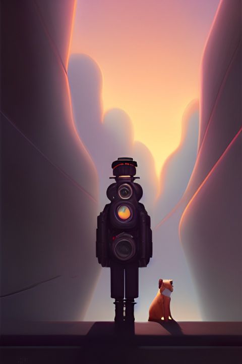 Man's Best Friend - Marz Rebel - Digital Art & AI, Abstract, Other ...