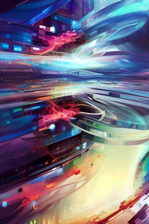 Abstract Fluid 3 - Marz Rebel - Digital Art & AI, Abstract, Other ...