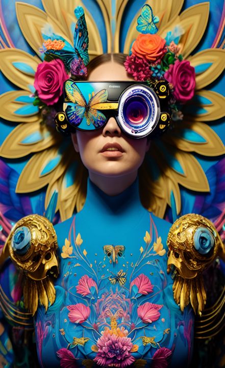 MV3 - Marz Rebel - Digital Art & AI, Abstract, Other Abstract - ArtPal