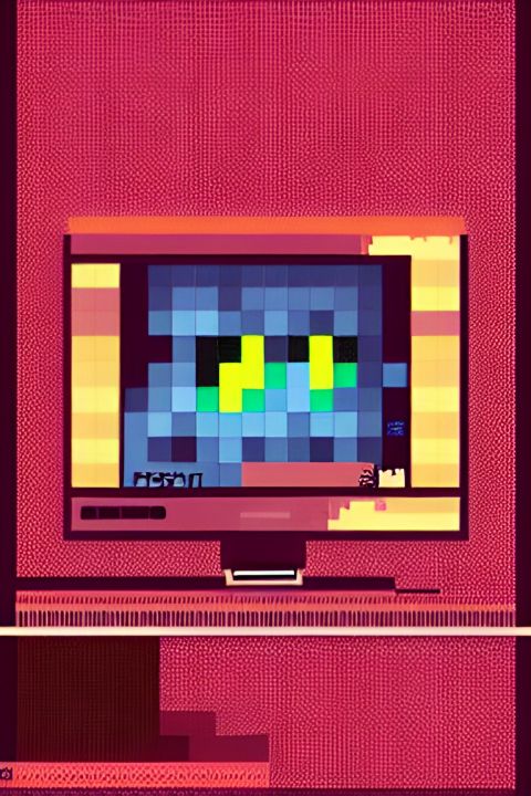 Pixelized Computer - Marz Rebel - Digital Art & AI, Abstract, Other ...