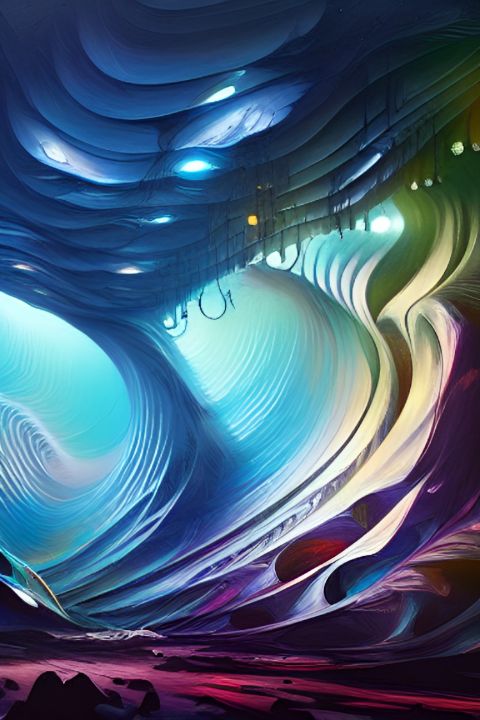 Scape - Marz Rebel - Digital Art & AI, Abstract, Other Abstract - ArtPal