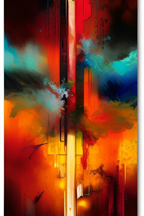 Dna 65 - Marz Rebel - Digital Art & AI, Abstract, Other Abstract - ArtPal